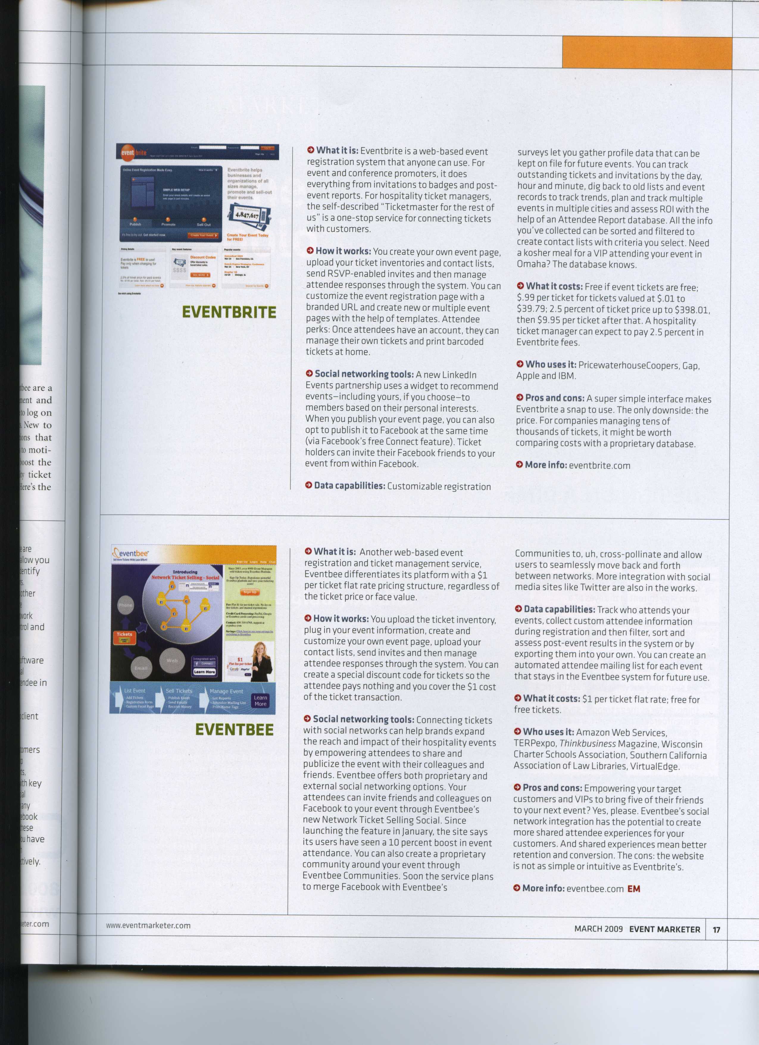 Event Marketer Magazine Covers Eventbee – Eventbee Blog